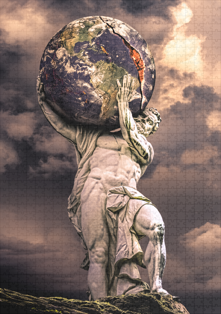 raxxa Premium-Puzzle: Atlas - raxxa