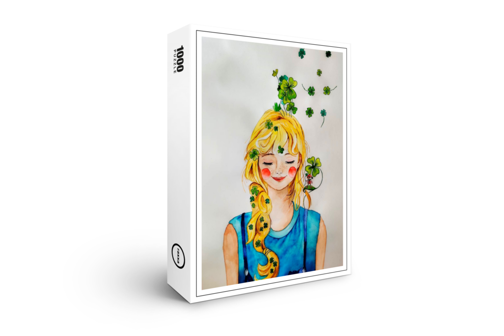 raxxa Premium-Puzzle: Happiness begins in your mind - raxxa