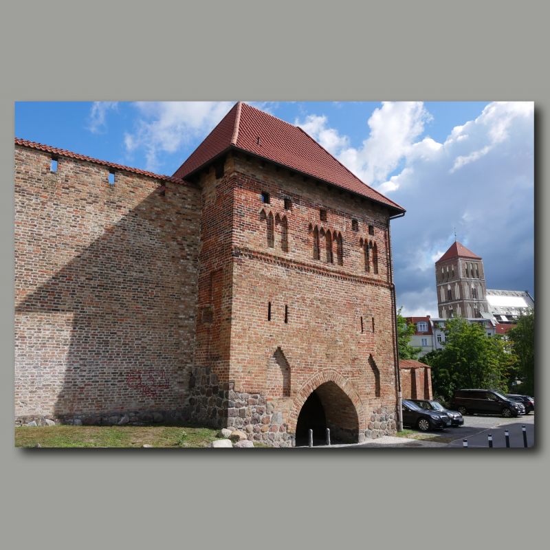 Poster: Rostock Stadtmauer Kuhtor - raxxa