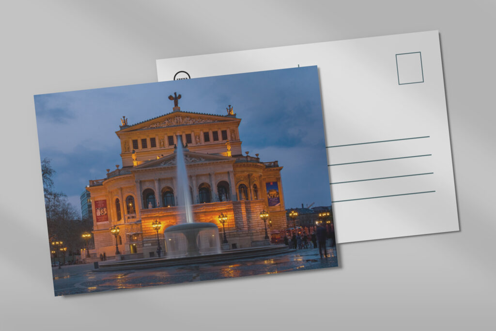 raxxa Postkarte: Alte Oper - raxxa