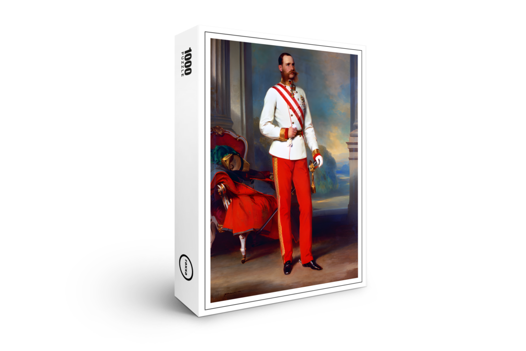 raxxa Premium-Puzzle: Kaiser Franz Joseph von Österreich - Franz Xaver ...