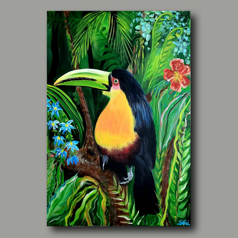 Poster: Jungle tucan - raxxa