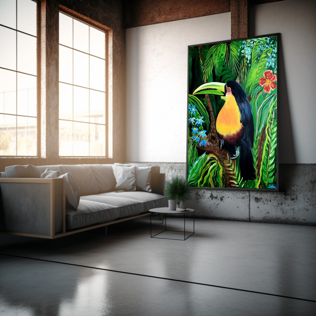 Poster: Jungle tucan - raxxa